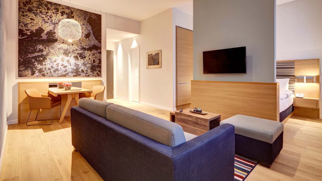 Studio Suite – Offenes Raumgefühl im Luxushotel The Wellem