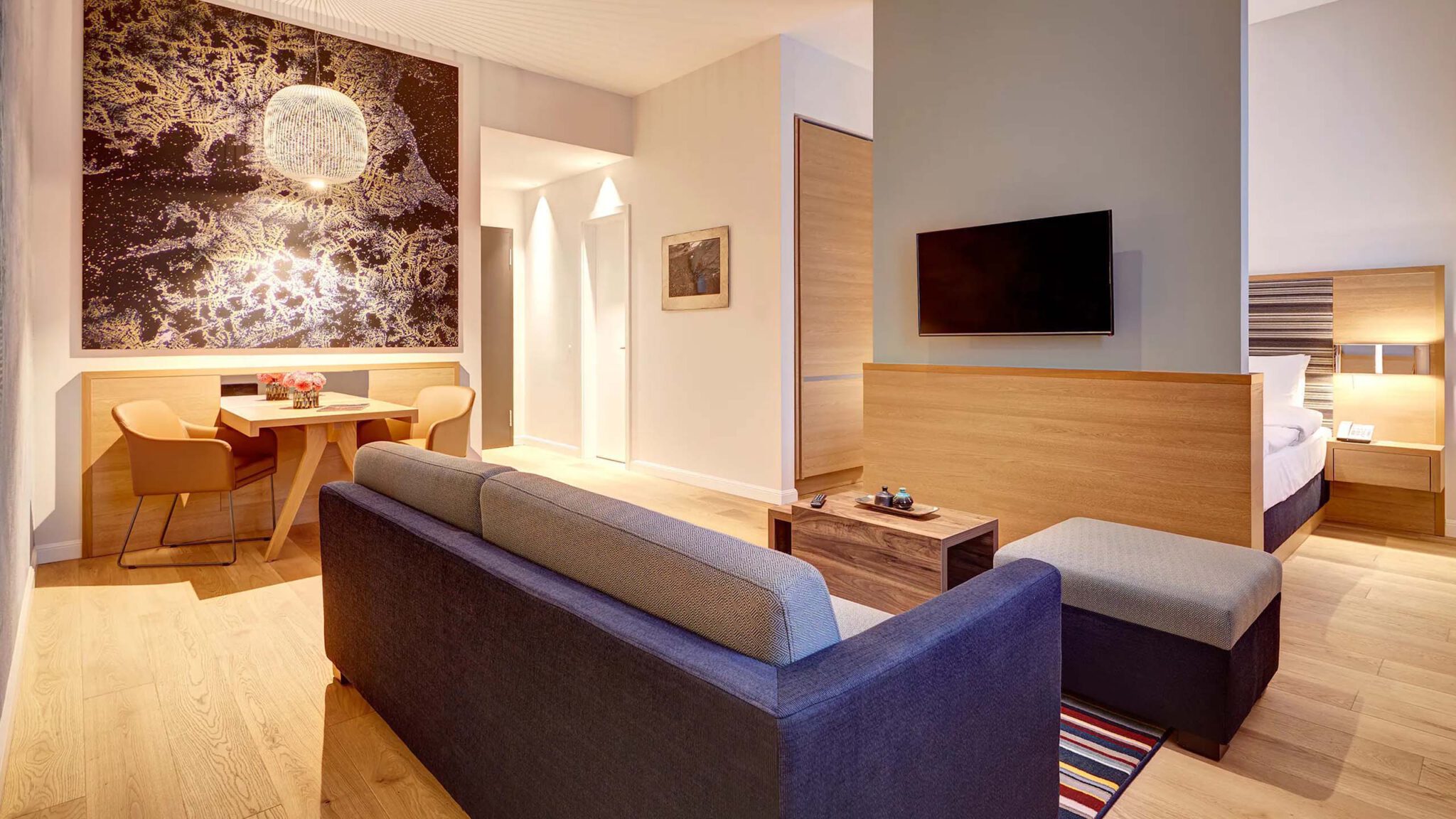 Studio Suite – Offenes Raumgefühl im Luxushotel The Wellem